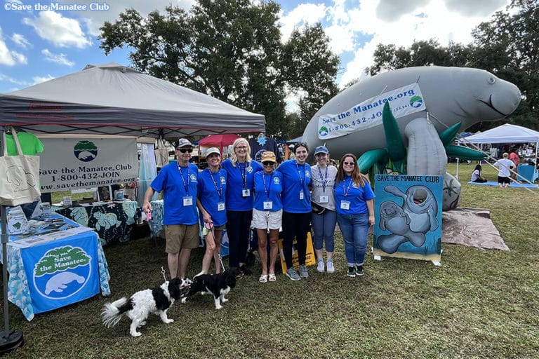 Volunteer Mana-team Support for Earth Day | Save the Manatee Club